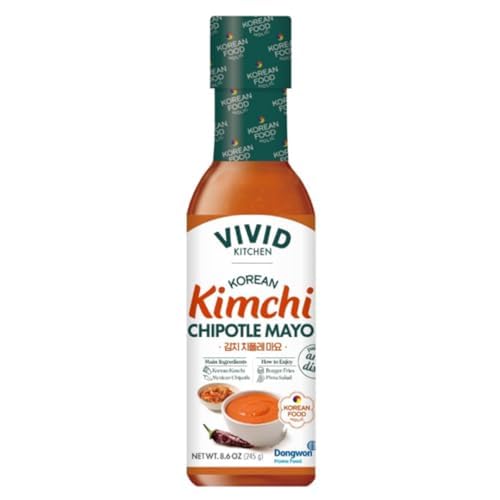 Amazon.com : VIVID KITCHEN Kimchi Chipotle Mayo - Korean Fusion Sauce ...