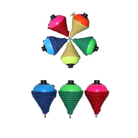 Buy Awadh Plastic Spinning Lattu I with Thread I Bhawra I Latto I ...