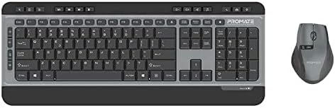Amazon.in: Buy Promate, USB-C Wireless Keyboard and Mouse Combo ...