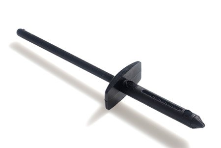 Klik-Lok Nylon 6/6 Blind Rivet .195"OD, Len .787", Hole .197", Grip ...