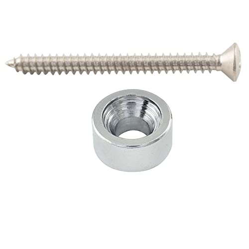 Musiclily Pro 12mm Steel Guitar Neck Mounting Ferrules Neck Joint ...