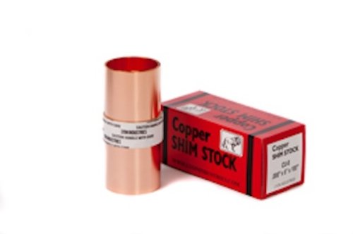 Amazon.com: 110 Copper Shim Stock, Annealed Temper, ASTM B152, 0.008 ...
