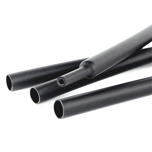 WOER Polyolefin Heat Shrink Tube/Width 25 mm/Total Length 5 Meter/For ...