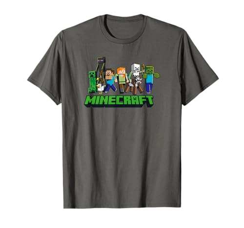 T-shirt Minecraft : modèles Creeper, Alex, Steve et plus | Minecraft.fr