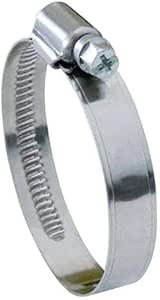 Hose Clamp (Series 'W1' Ø 8-12 Thickness.0.7 mm PC.100) : Amazon.co.uk ...