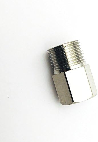 Amazon.com: Pipe NPT 1/8" Female X Metric M12 M12X1 Male Adapter ...