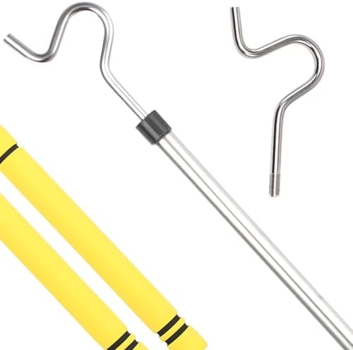 Amazon.com: Long Reach Stick with Hook Telescoping Long Reach Closet ...