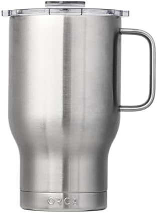 Amazon.com | ORCA 28 oz. Metal Insulated Beer Stein Drink Mug Tumbler ...