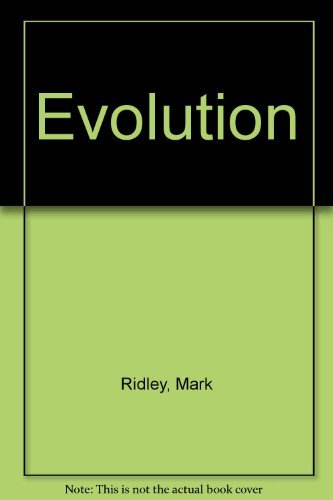 Evolution: Ridley, Mark: Amazon.com: Books
