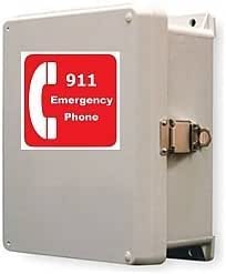 Outdoor Emergency Phone - 911 Only Emergency Land Line Phone System ...