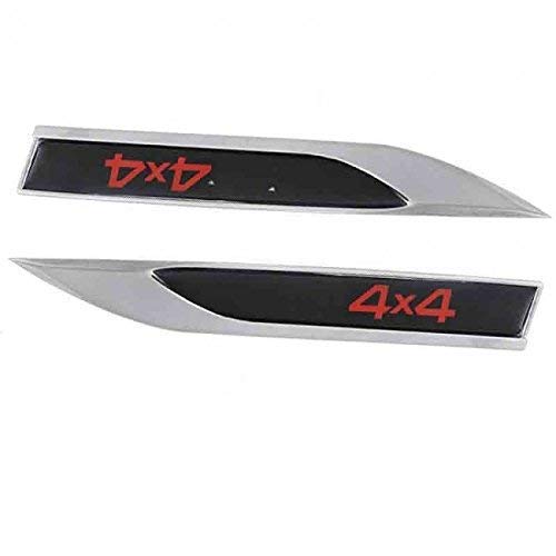 Buy Vetra 4X4 Logo Car Metal 3D Logo Sticker For Mahindra Thar Online ...