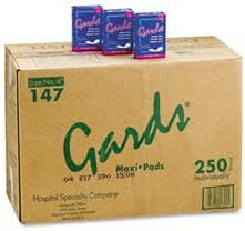 Amazon.com: Hospital Specialty Co. #4 Gards?? Maxi Pads : Health ...