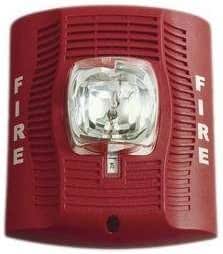 Amazon.com : SYSTEM SENSOR SPSRV WALL SPKR STRB RED HIGH VLM : Security ...