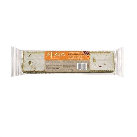 Amazon.com : Soft Nougat (Mantolato) from Greece with Pistachios ...
