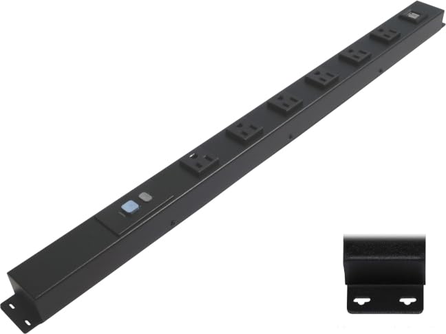 Amazon.com: 24” Hardwired Power Strip (NO Power Cord), 6 Horizontal ...
