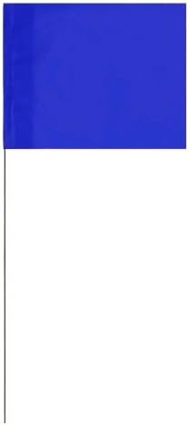 Amazon.com: Marking/Survey Flags, 4" x 5" w/21" wire, several colors ...