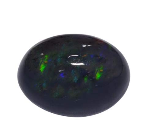 Buy Empirical Jewels Untreated Unheated Black Fire Opal Stone Original ...