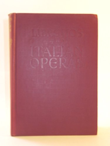 Authentic Librettos Of The Italian Operas - Aida,: Amazon.co.uk: Books