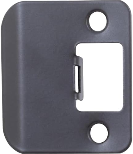 Round Corner Extended Lip Strike Plate, 2-1/4" x 1-1/2", (2" Overall ...
