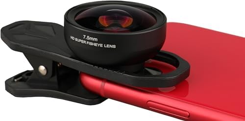 Amazon.com: 180° fisheye Lens for iPhone Samsung Google Android ...