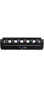 Amazon.com: SHEHDS Moving Head Light Bar LED 8x12W RGBW 4IN1 Beam and ...