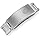 Amazon.com: watchdives New Fly Micro Adjustable Clasp, Silver Stainless ...