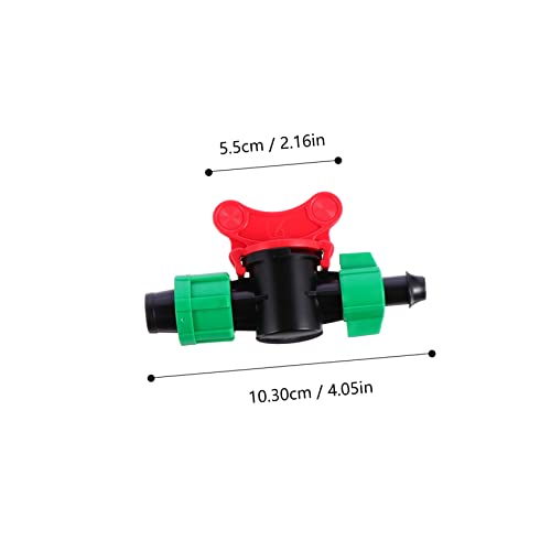 BESPORTBLE 10pcs Green Double Lock Valve Drip Control Valve for ...