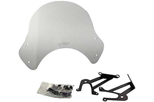 Amazon | MRA(エムアールエー) スクリーン スポーツショート スモーク Z900RS MPS678S | スクリーン本体 | 車＆バイク