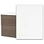Mat Board Center, 100 Pack 4X6 Corrugated Cardboard Sheets, 1/16 inch ...