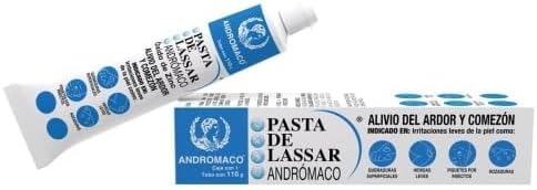 Pasta de lassar óxido de zinc con 110 g ungüento : Amazon.com.mx: Salud ...