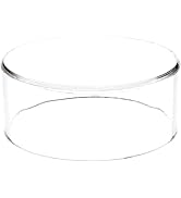 Amazon.com: Plymor Clear Acrylic Display Riser with Tray Handles, 4" H ...