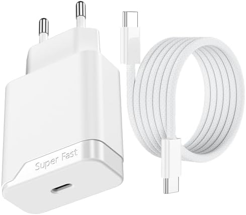 Chargeur Rapide pour iPhone 16/16 Pro/16 Pro Max/16 Plus/15/15 Pro/15 ...