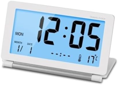 Amazon.com: Digital Travel Alarm Clock Timer LCD Clock with Foldable ...