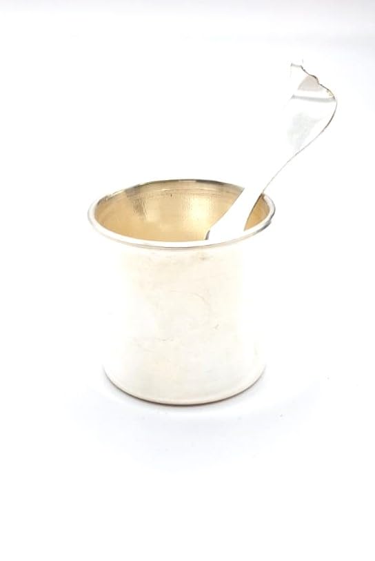 jc silver Pure 925 Silver Panchapatra Set Small Szie 27g : Amazon.in ...