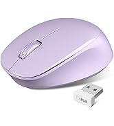 Amazon.com: Trueque Wireless Mouse for Laptop, 2.4GHz Ergonomic ...
