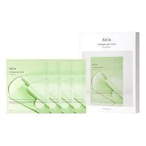 Amazon.com : Abib Collagen Gel Mask Heartleaf Jelly 4 Sheets (Soothing) I Korean Vegan Collagen ...