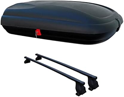 Portapacchi Auto Tetto 320 litri Nero - Barre Portatutto Resistenti Da ...