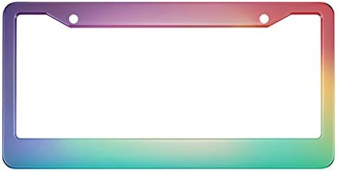 Amazon.com: Custom Accessories - 92824 Chrome Chameleon License Plate ...