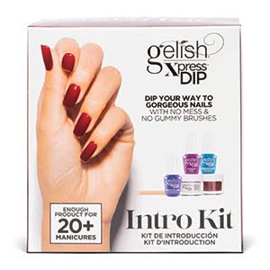 Amazon.com: Gelish Xpress Dip Powder Intro Nail Kit, Dip Powder ...