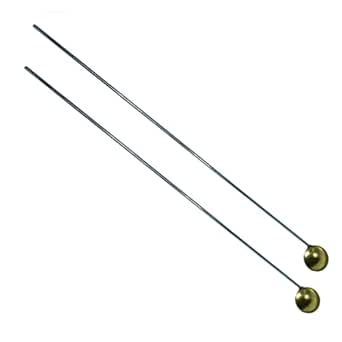 6 Pcs Long Handle Copper Lab Spoons Sample Burning Heating Scoop for ...