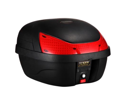 Jdr Polypropylene Motorcycle/Bike Top Box/Top case with Universal ...