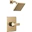 Delta Velum 14 Series Shower Faucet Set, Brushed Gold Shower Head and ...