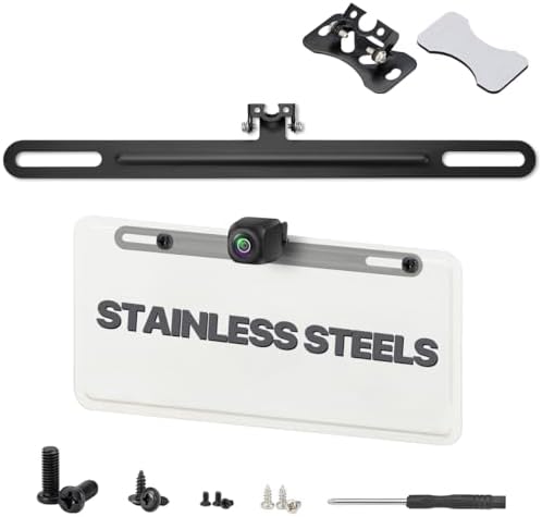 Universal License Plate Bracket – Stainless Steel Mount Holder for ...