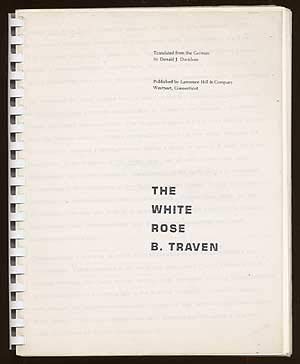 The White Rose: Traven, B.: 9780882081762: Books - Amazon.ca
