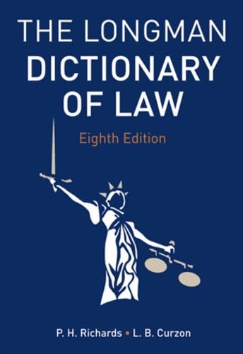 Dictionary of Law Pack: Amazon.co.uk: Richards, Paul, Curzon, Leslie ...