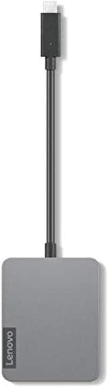 Lenovo USB-C 4-in-1 Travel Hub Gen2, Multiport Adapter for HDMI, VGA ...