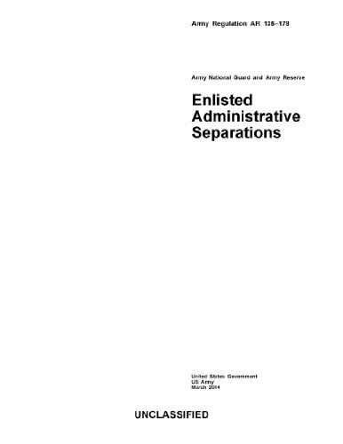 Army Regulation AR 135-178 Army National Guard and Army Reserve ...