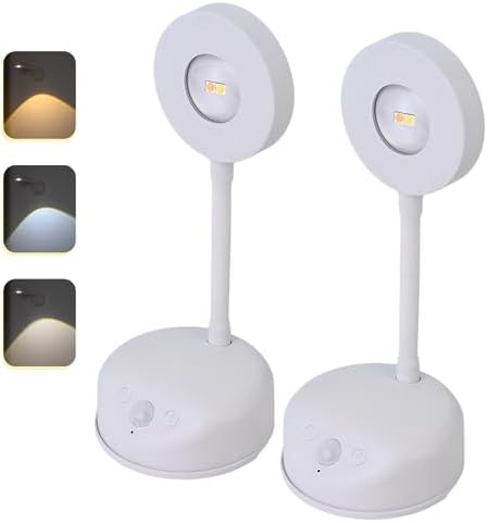 XPESUVC Motion Sensor Wall Light Rechargeable LED Spotlight Flexible ...