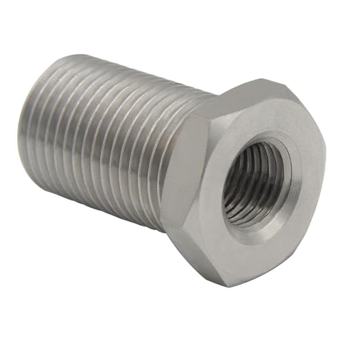 Snapklik.com : Fitvell Stainless Steel Bulkhead Fitting 1/4 NPT Female ...