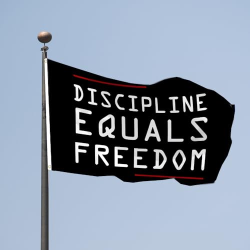Snapklik.com : Discipline Equals Freedom Flag, 3x5 Ft Motivational Flag ...